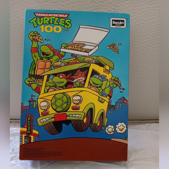 Pokemon | Toys | Vintage Tmnt 99 Teenage Mutant Ninja Turtles Rose Art ...